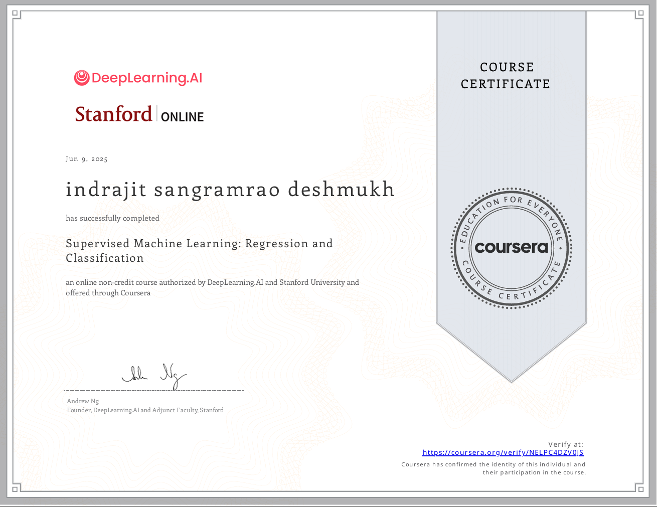 Indrajit Deshmukh - Portfolio